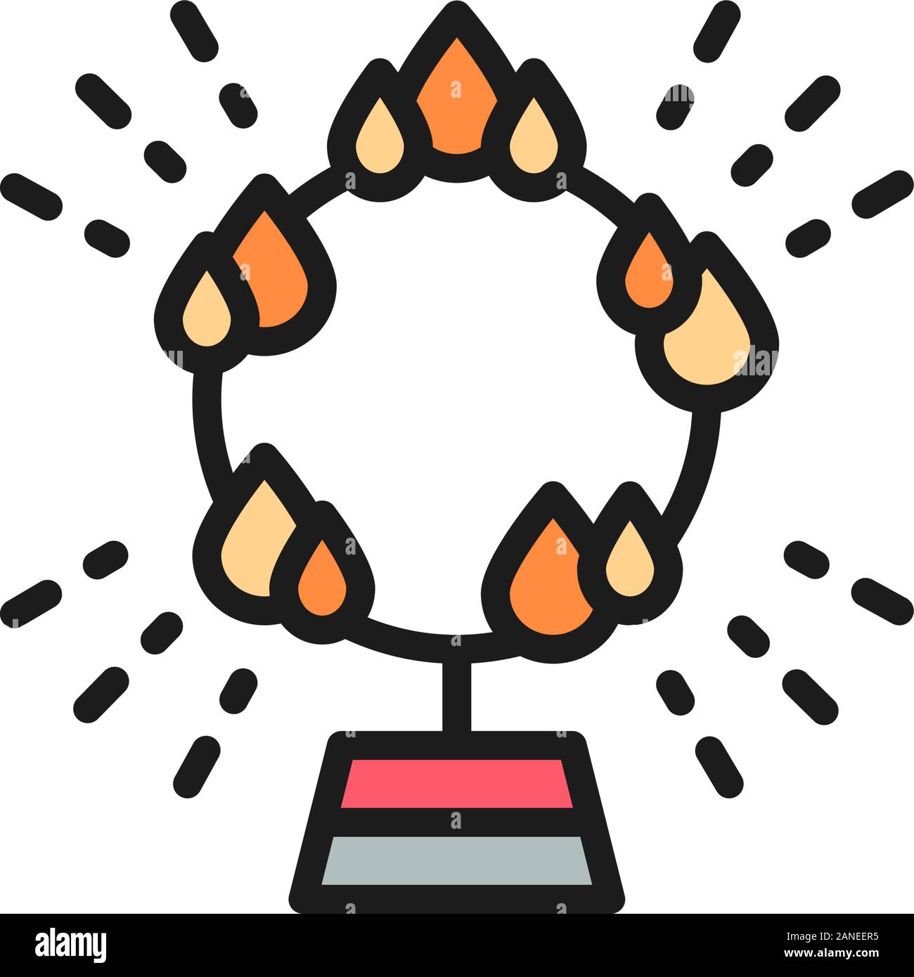 Fire skill Cut Out Stock Images & Pictures - Alamy