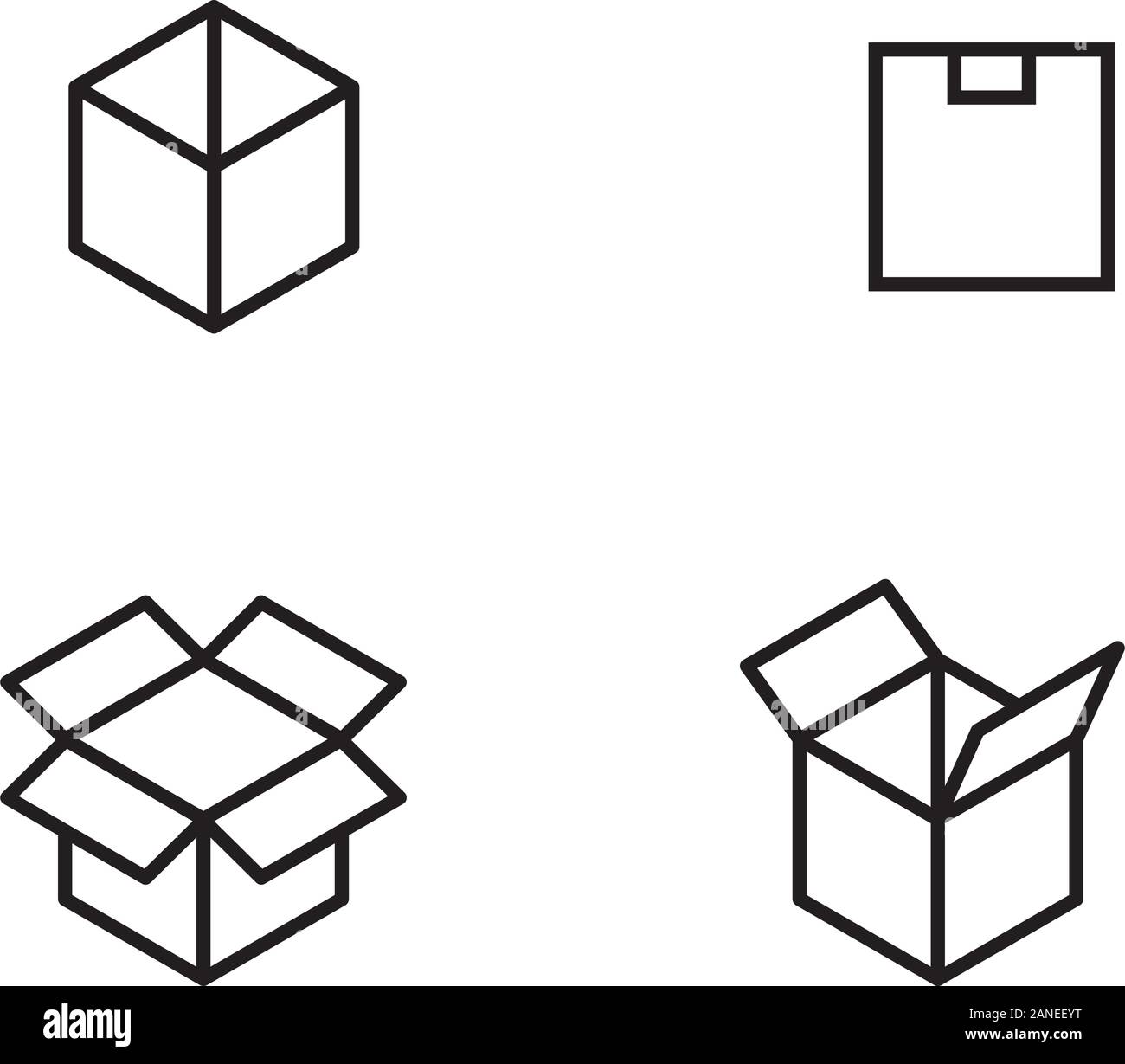 Box vector illustration icon design template Stock Vector Image & Art ...