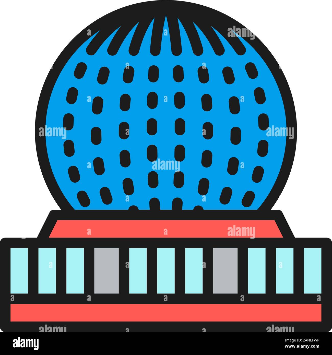 Sights of vancouver Stock Vector Images - Alamy