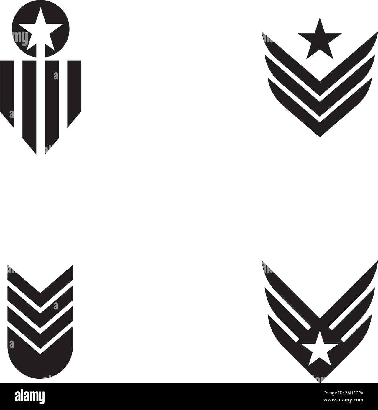 army military vector icon design template Stock Vector Image & Art - Alamy