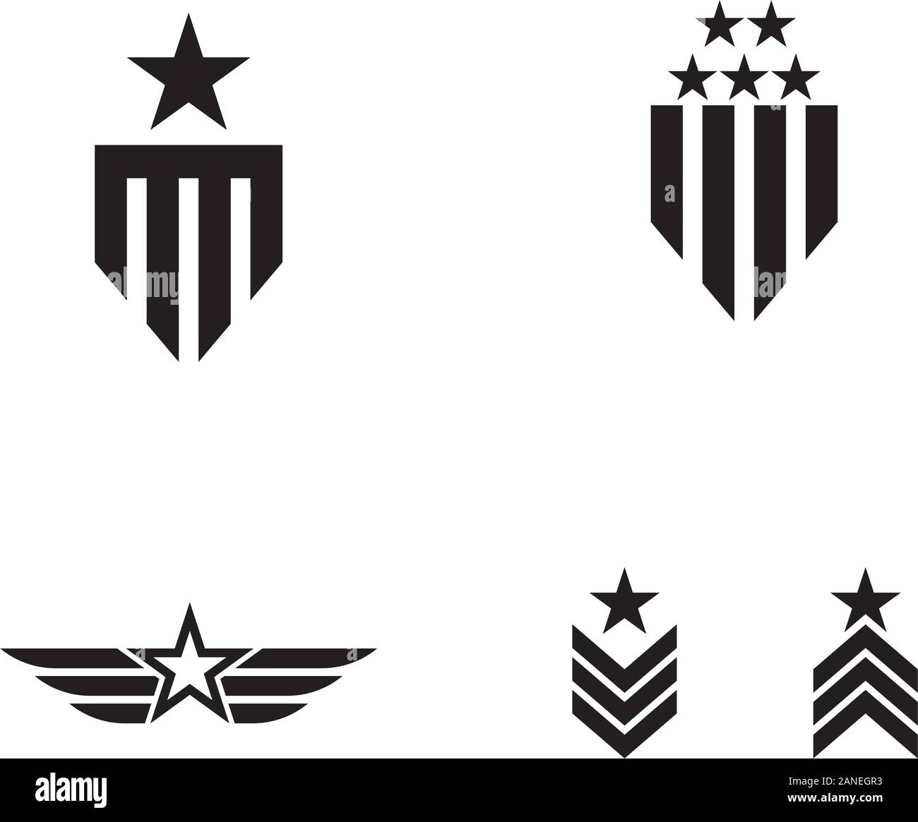 Military Emblem Army Logo Special High Resolution Stock Photography and ...