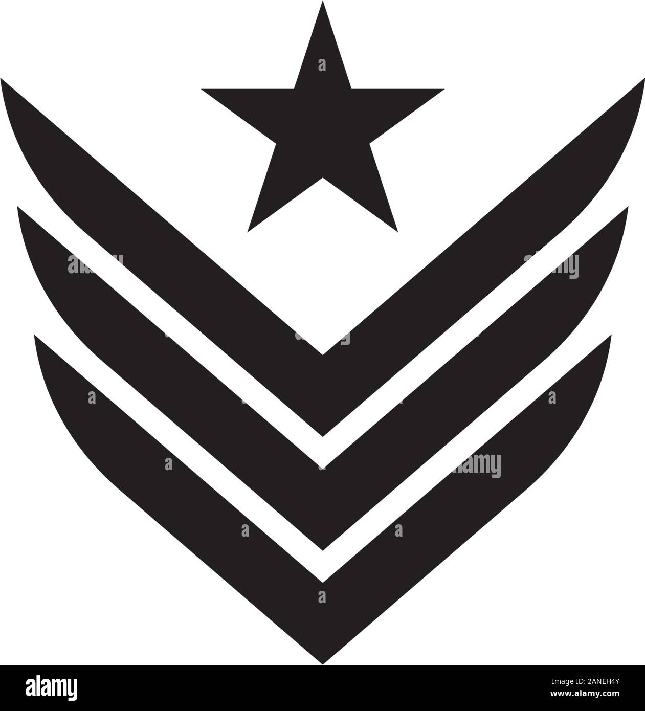army military vector icon design template Stock Vector Image & Art - Alamy