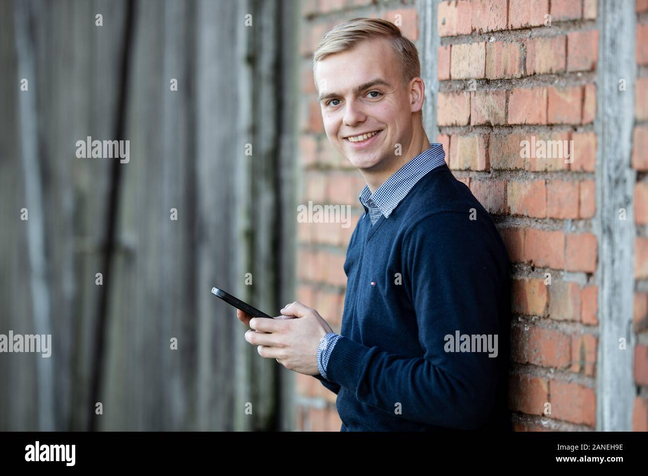 Kalefeld, Germany. 16th Jan, 2020. Malte Messerschmidt, Influencer ...