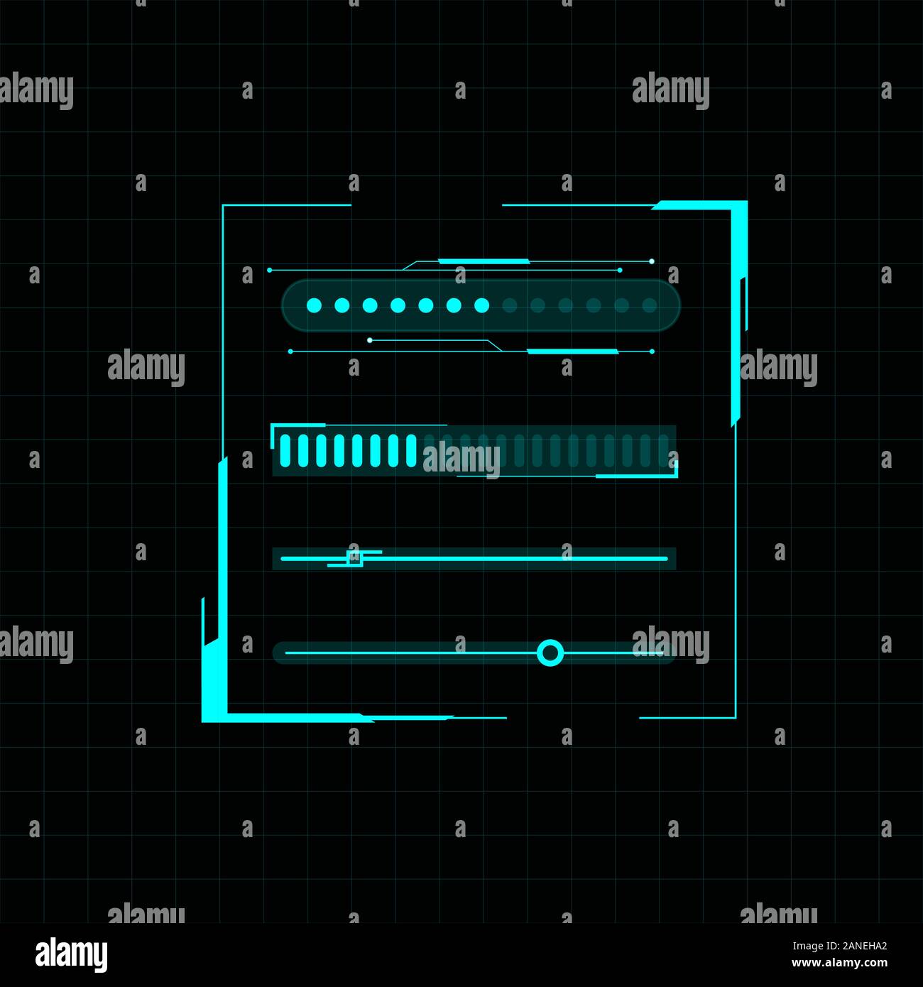 Interactive visualization Stock Vector Images - Alamy