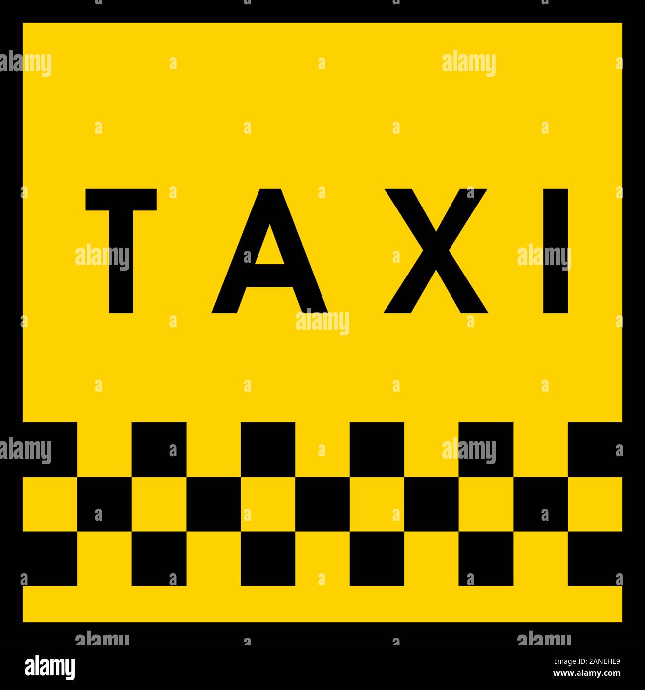 Taxi driver card template vector hi-res stock photography and images ...