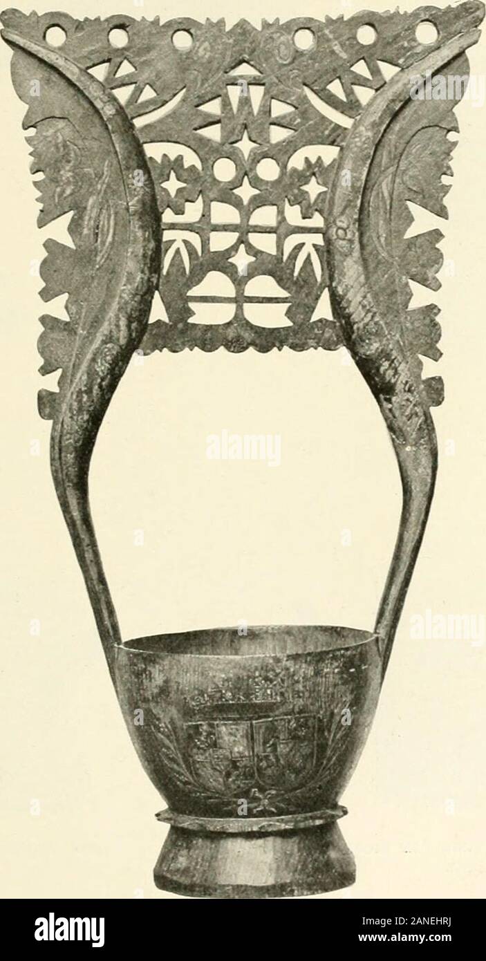 Peasant art in Sweden, Lapland and Iceland . 99 WOODEN HORKED BOWL FROM ...