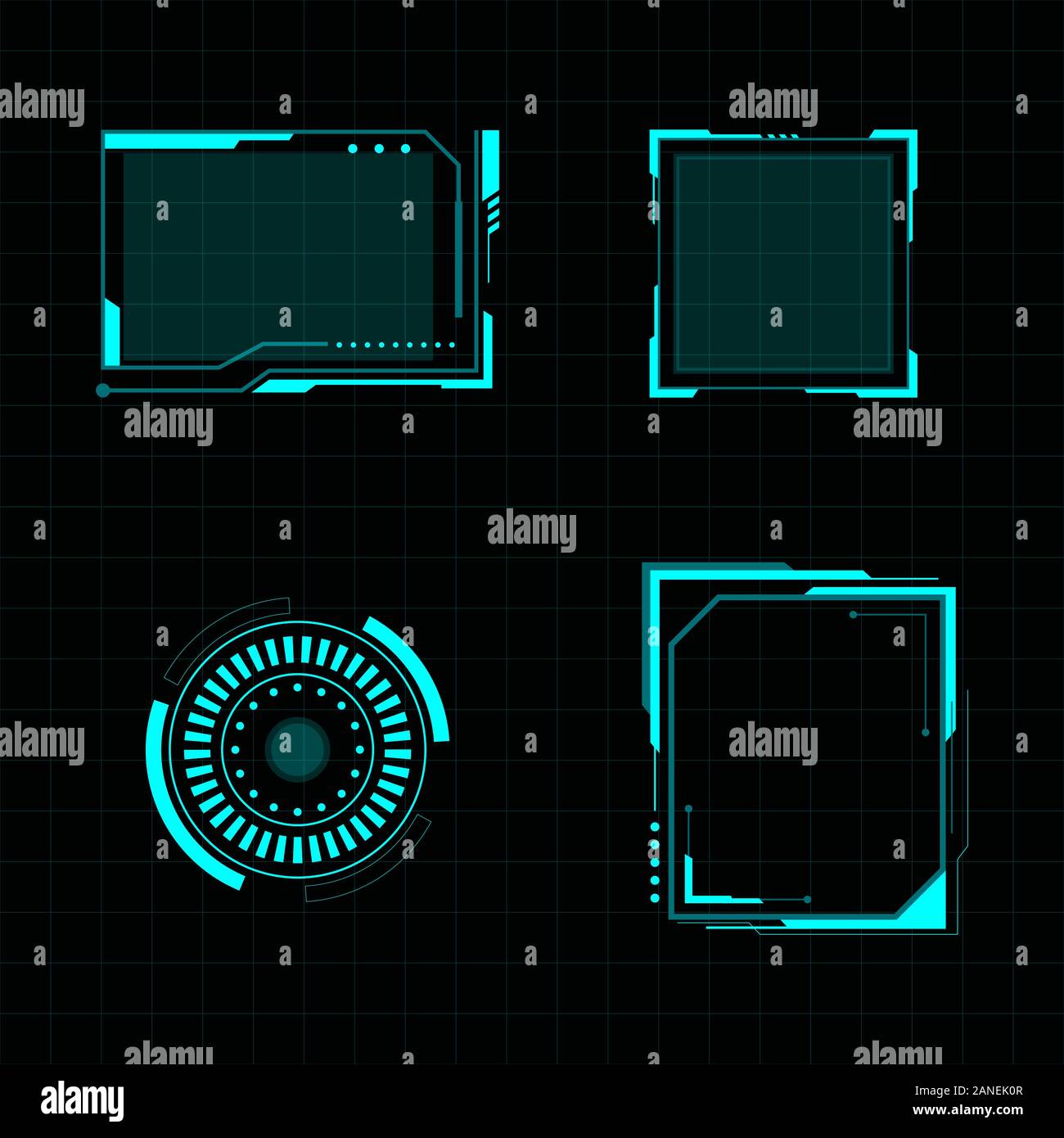 Interactive visualization Stock Vector Images - Alamy