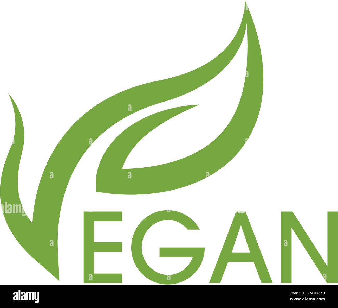 Vegan vector icon illustration design template Stock Vector Image & Art ...