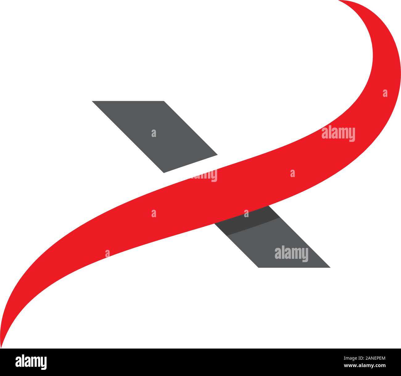 X logo vector vectors hi-res stock photography and images - Alamy