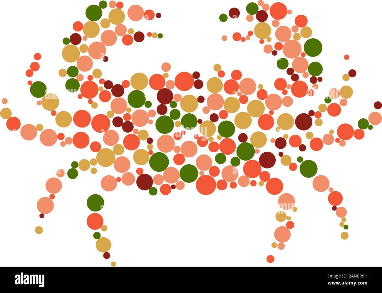 Crab icon design Stock Vector Images - Alamy