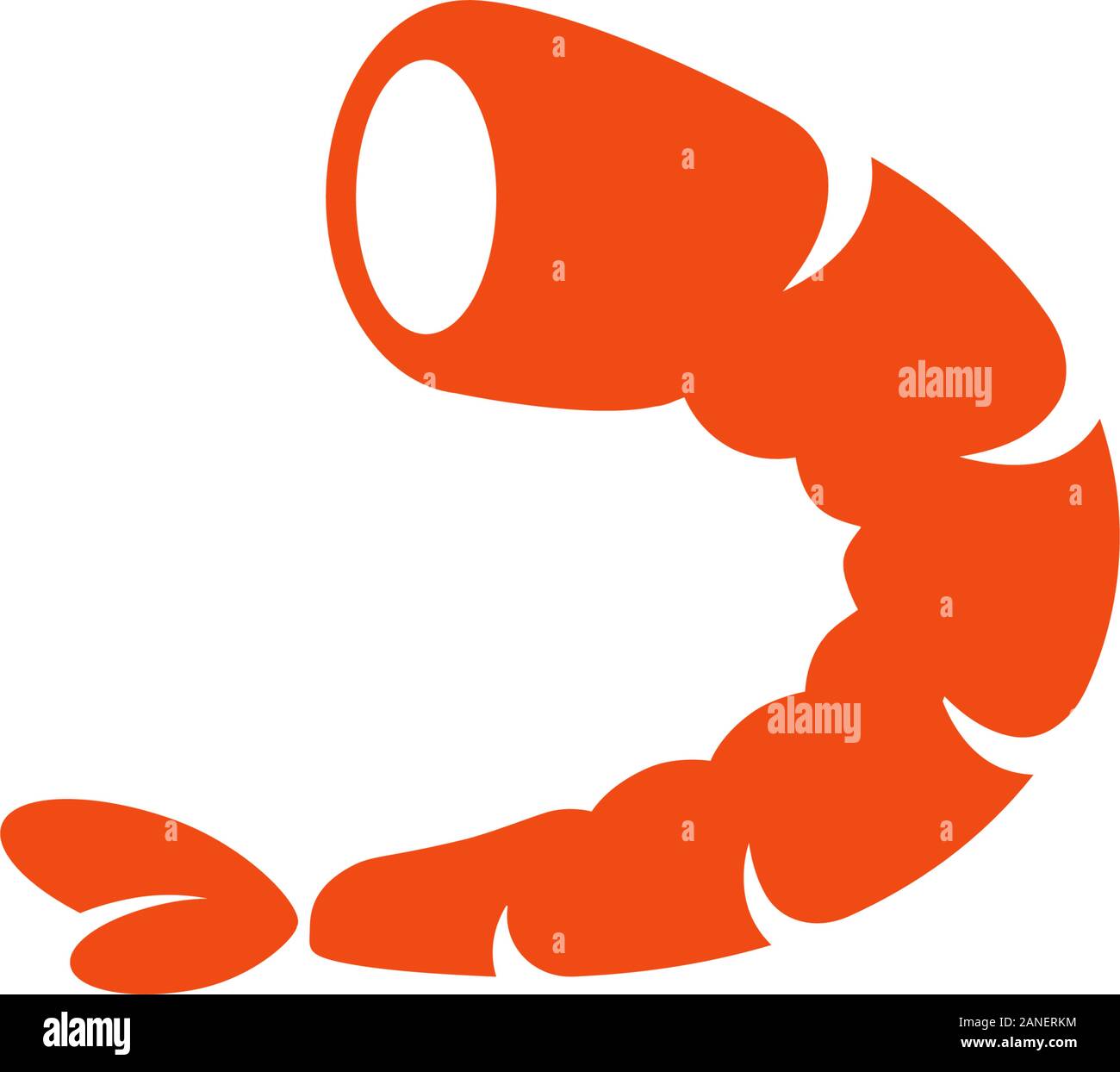 Shrimp vector icon illustration design template Stock Vector Image ...