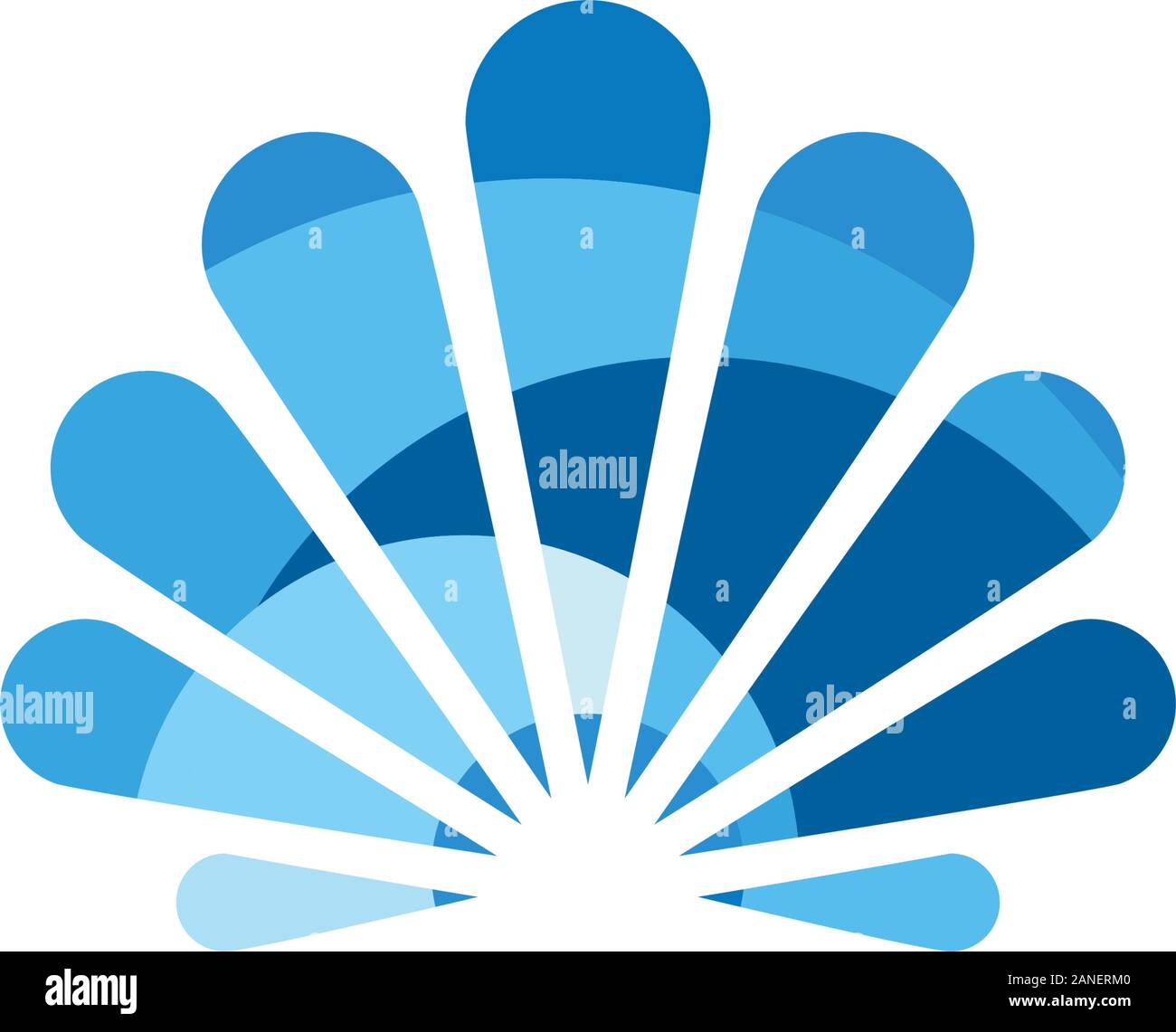 Shell vector icon illustration design template Stock Vector Image & Art ...