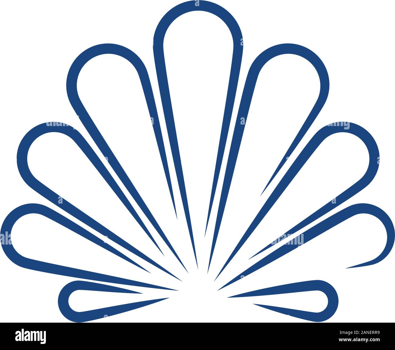 Shell vector icon illustration design template Stock Vector Image & Art ...