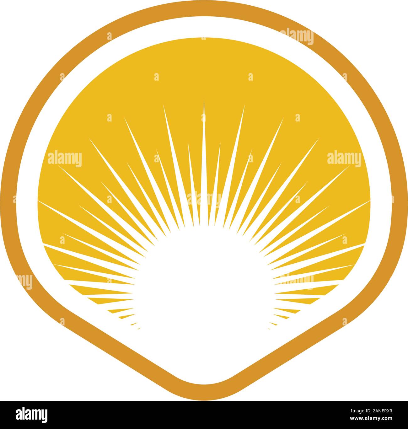 Shell vector icon illustration design template Stock Vector Image & Art ...
