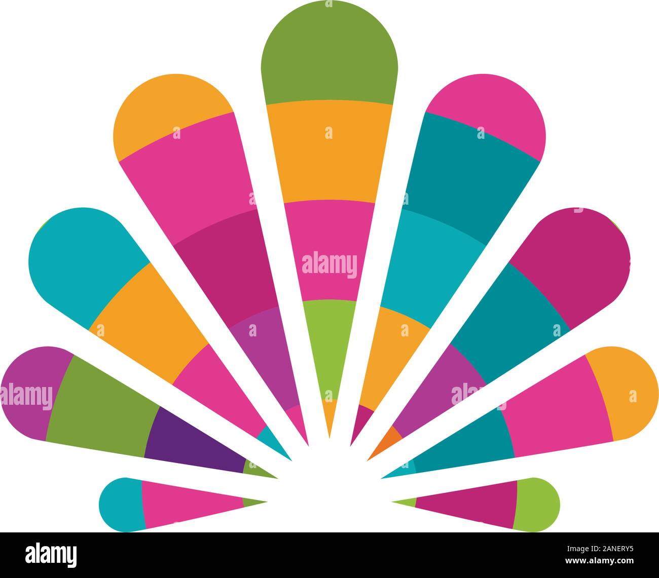 Shell vector icon illustration design template Stock Vector Image & Art ...