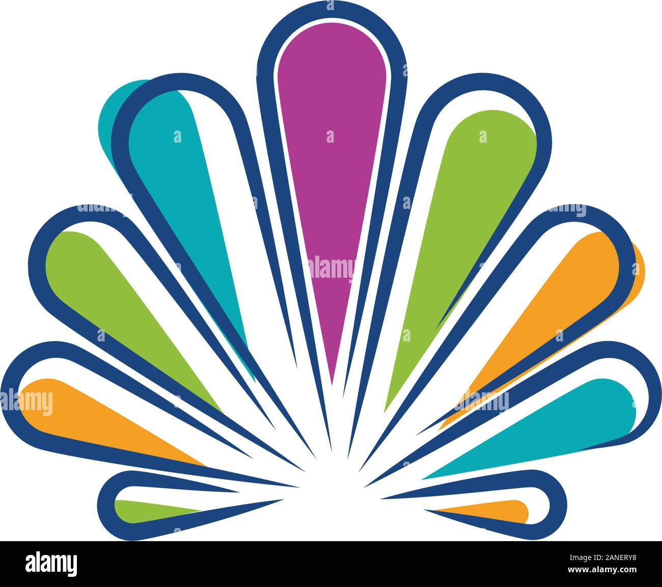 Shell vector icon illustration design template Stock Vector Image & Art ...