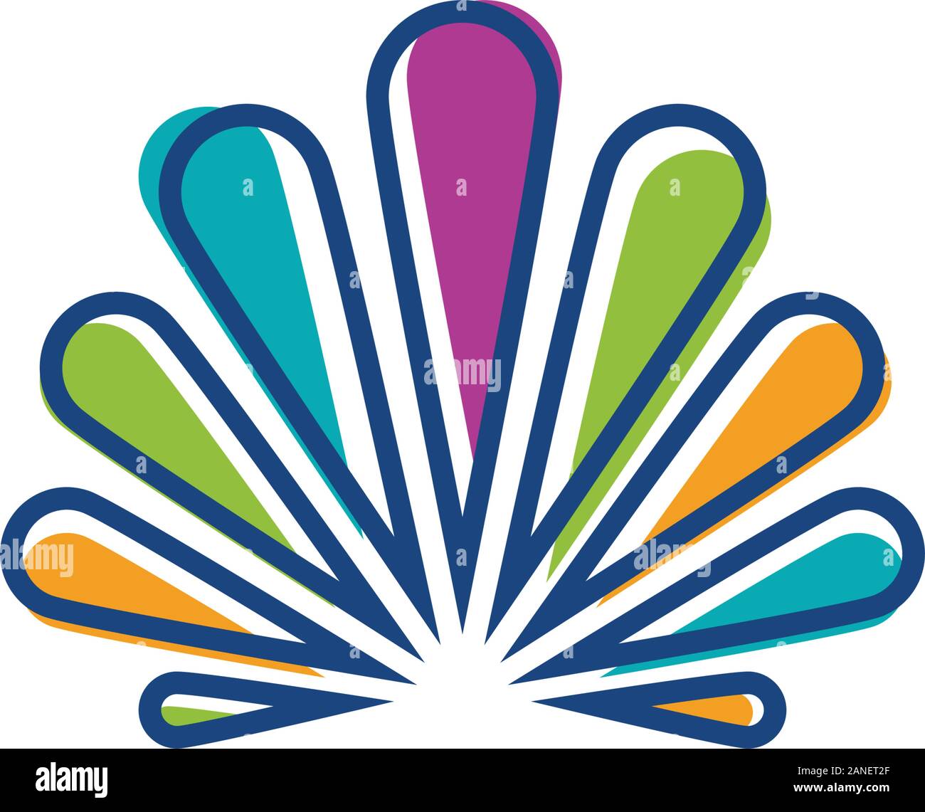 Shell vector icon illustration design template Stock Vector Image & Art ...