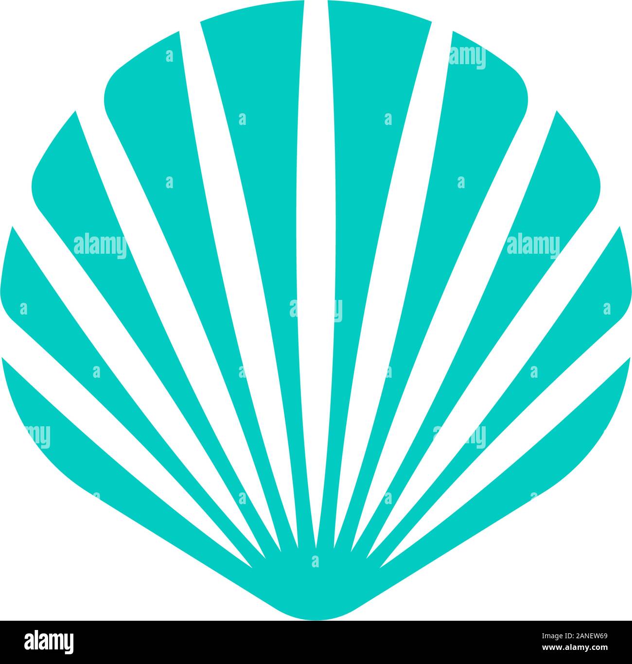 Shell vector icon illustration design template Stock Vector Image & Art ...