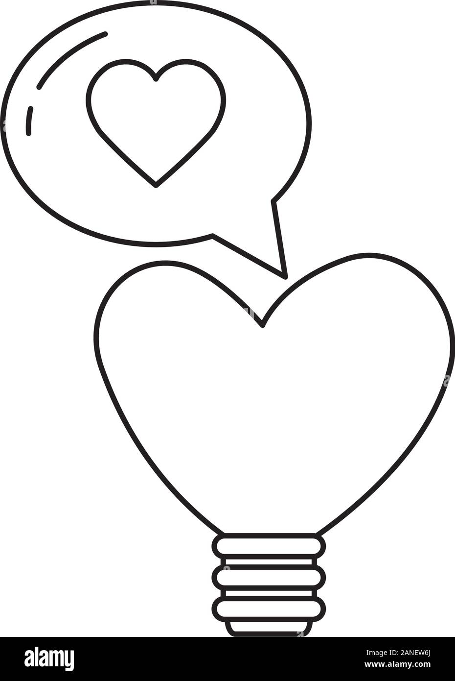 Speech bubble text valentine Black and White Stock Photos & Images - Alamy