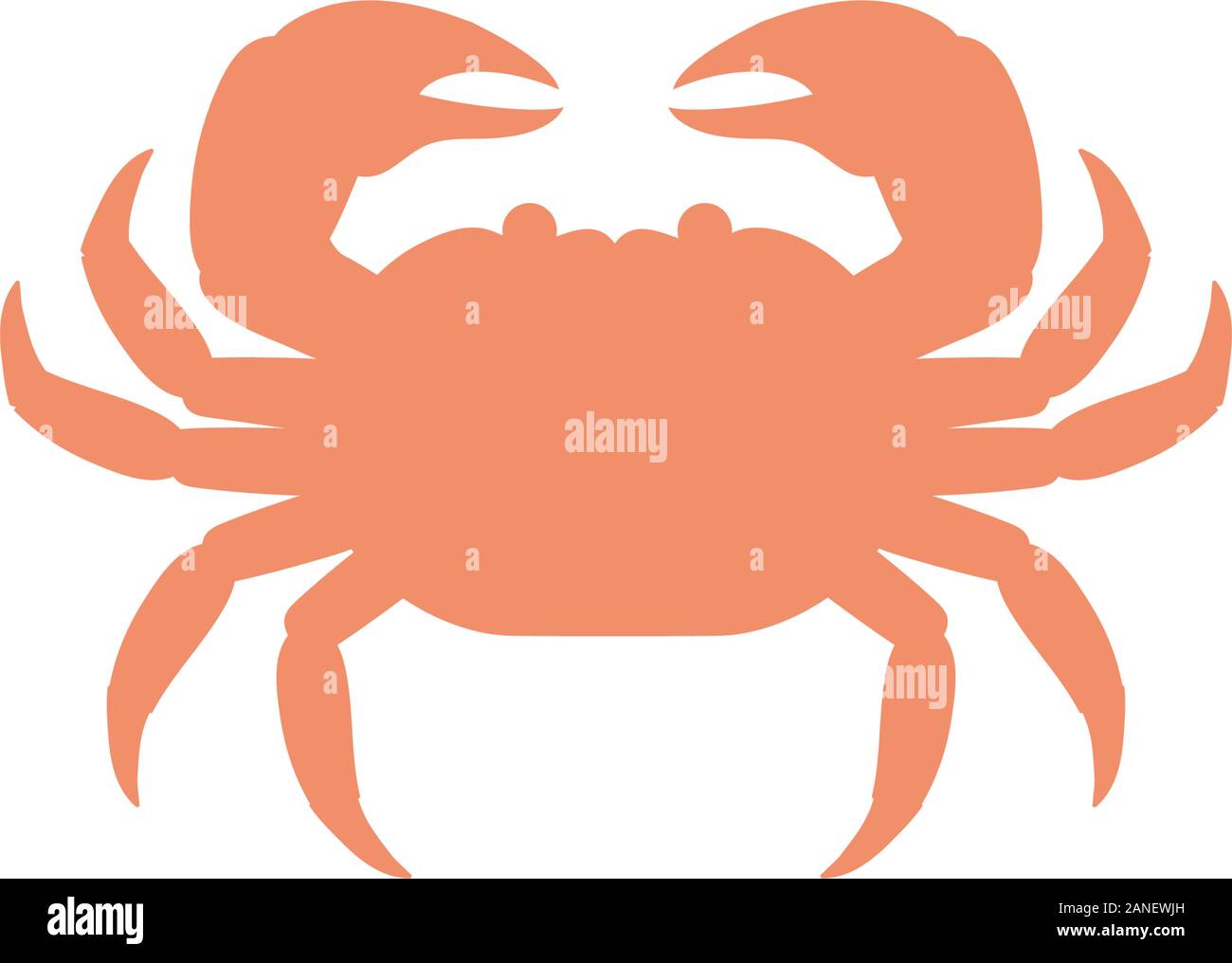 Crab vector icon illustration design template Stock Vector Image & Art ...