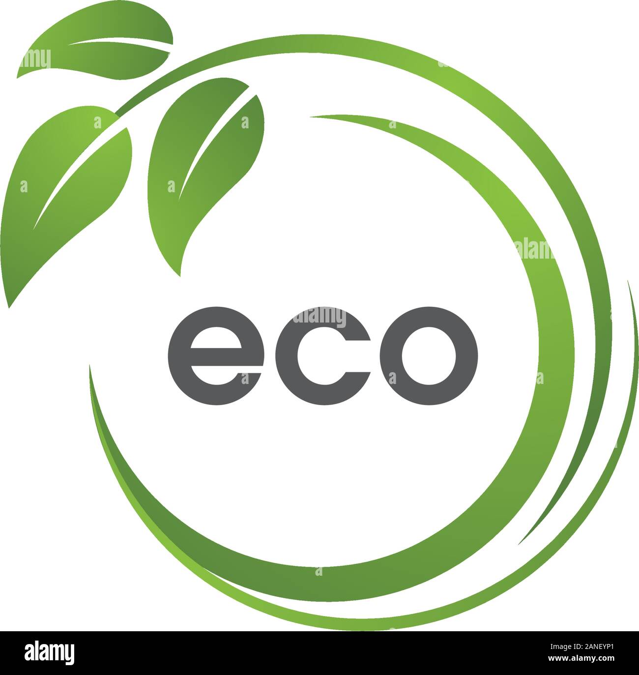 Bio eco Tree leaf ecology nature element vector Stock Vector Image ...