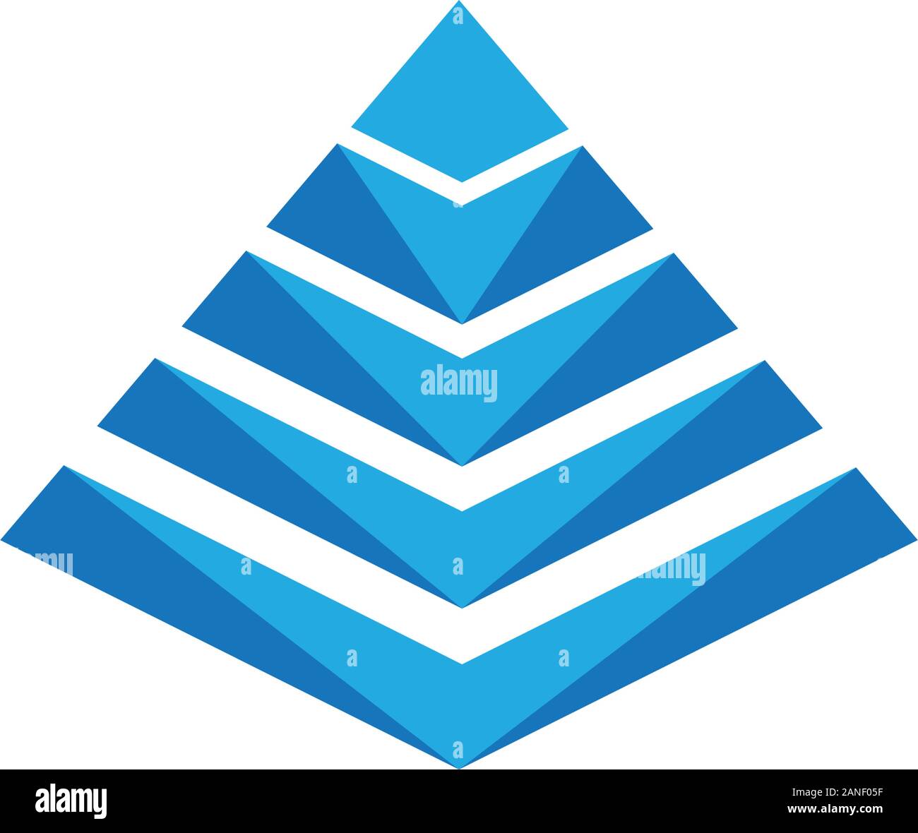 Pyramide vector vectors hi-res stock photography and images - Alamy