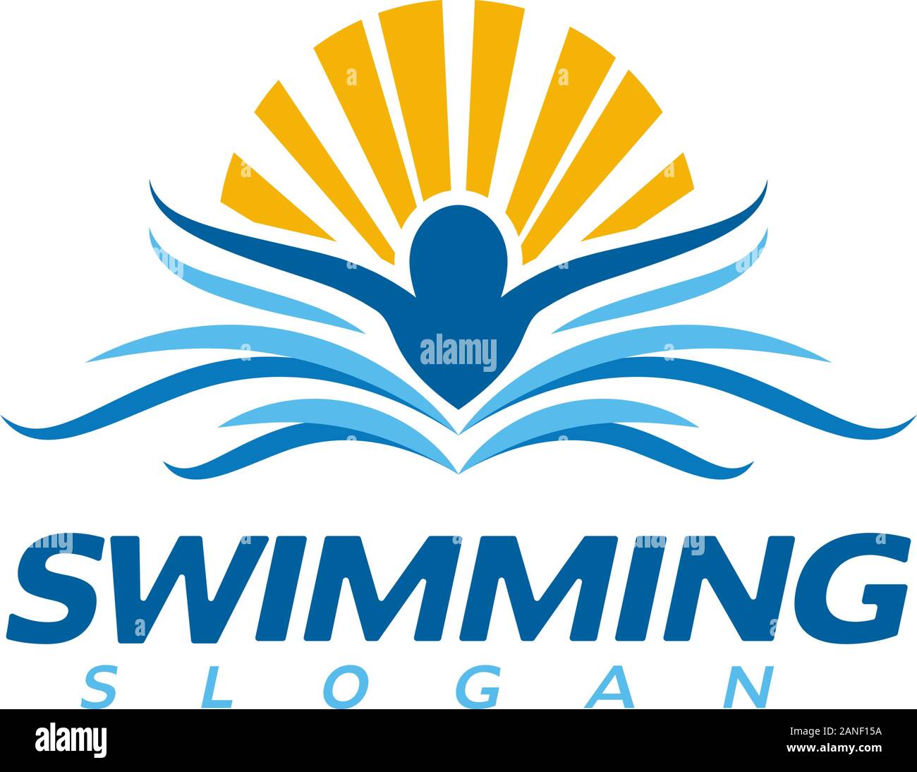 Adult swimming underwater pool Stock Vector Images - Alamy