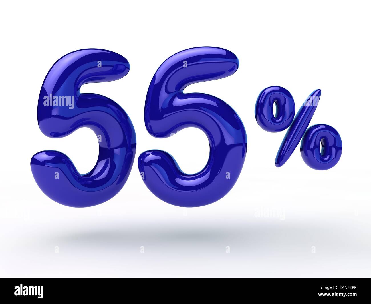 Balloon number 55 Cut Out Stock Images & Pictures - Alamy