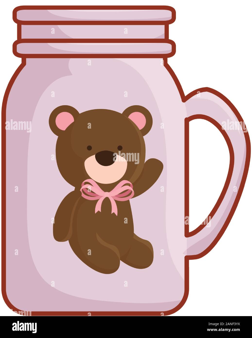 Mug cute teddy bear hi-res stock photography and images - Alamy