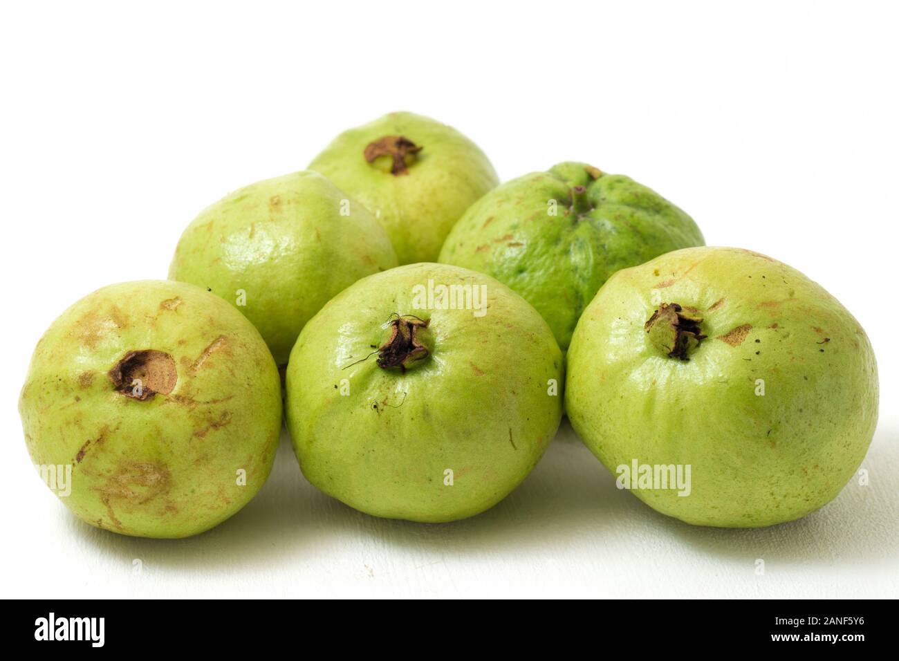 Crystal Guava (Psidium guajava) or Jambu Kristal, isolated on white ...