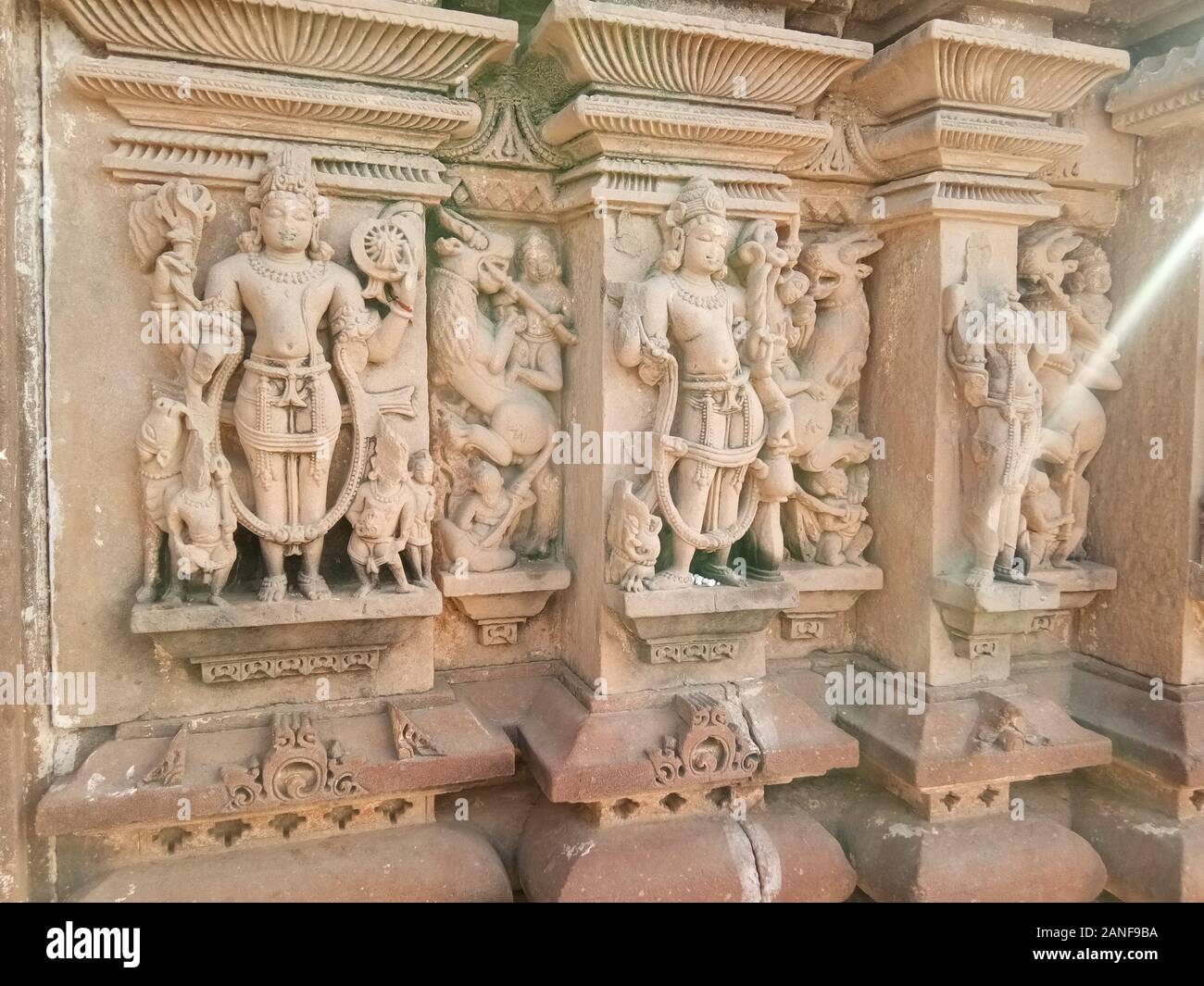 Ancient sculpture made in Osia temple of Rajasthan Stock Photo - Alamy