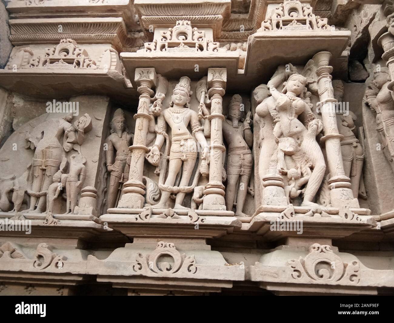 Ancient sculpture made in Osia temple of Rajasthan Stock Photo - Alamy