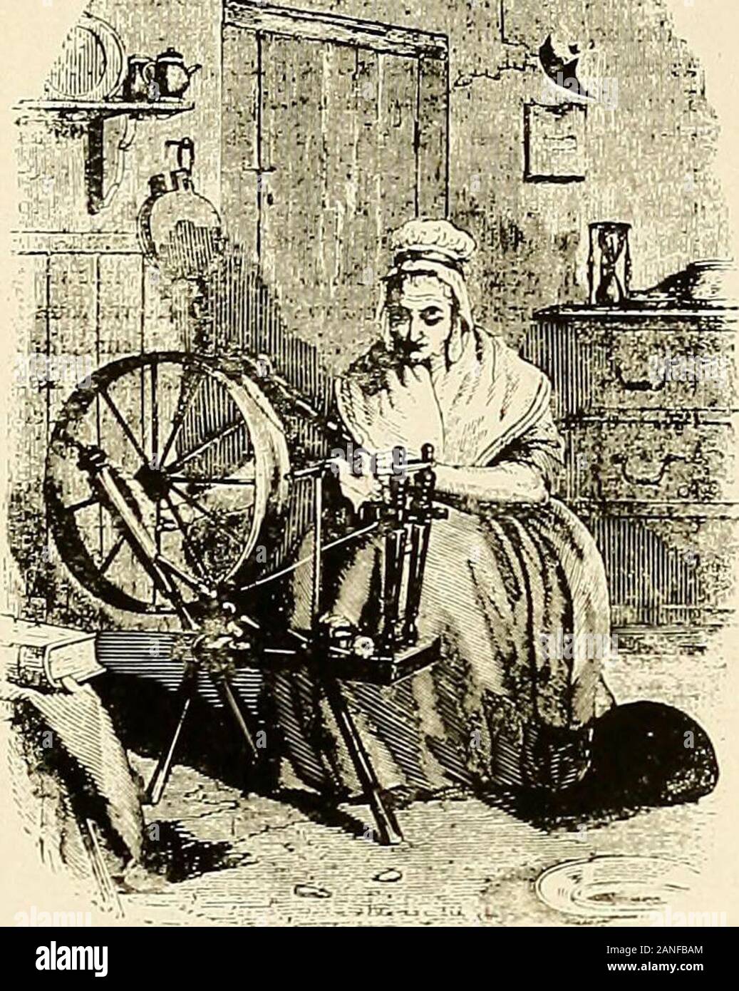 The story of textiles; a bird's-eye view of the history of the ...