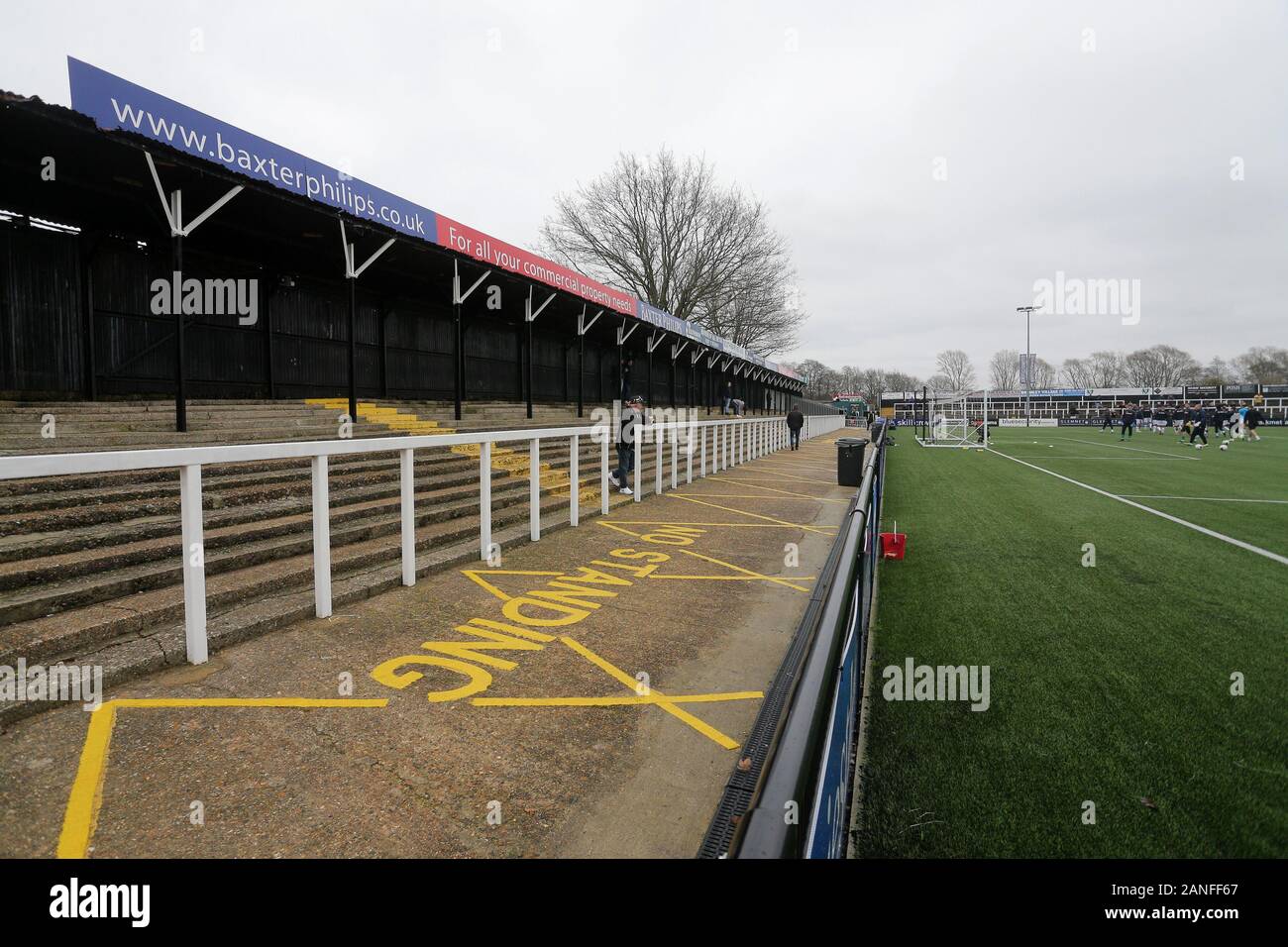 General view of the ground during Bromley vs Dagenham & Redbridge ...