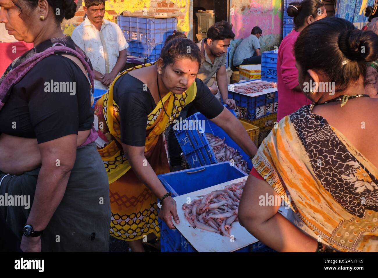 Female fishermen fish hi-res stock photography and images - Alamy