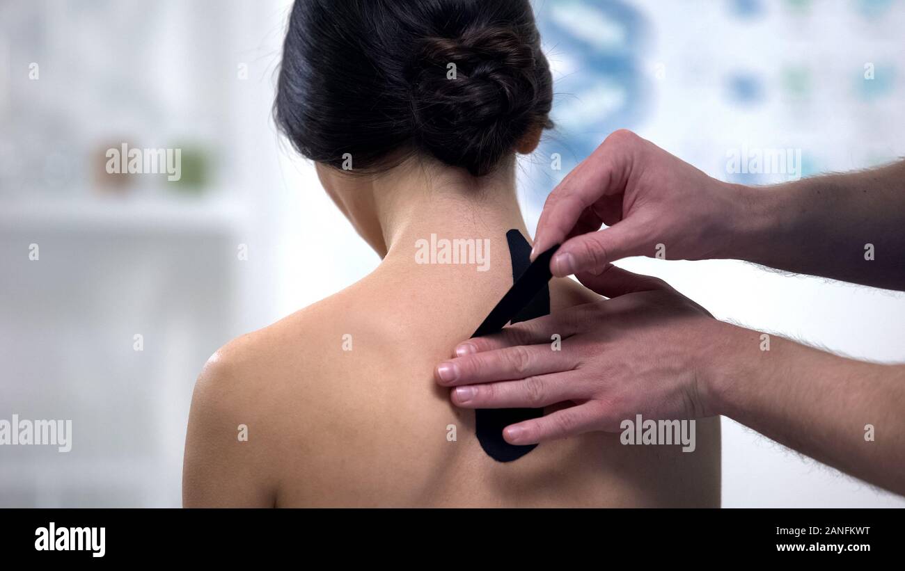 Upper back pain hi-res stock photography and images - Alamy