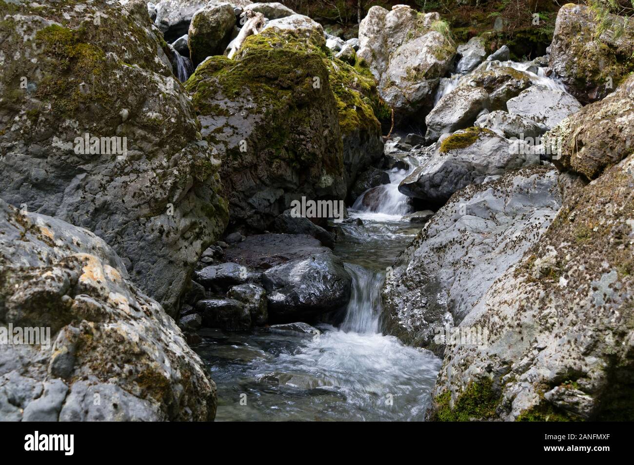 Water cascades down beautiful hi-res stock photography and images - Alamy