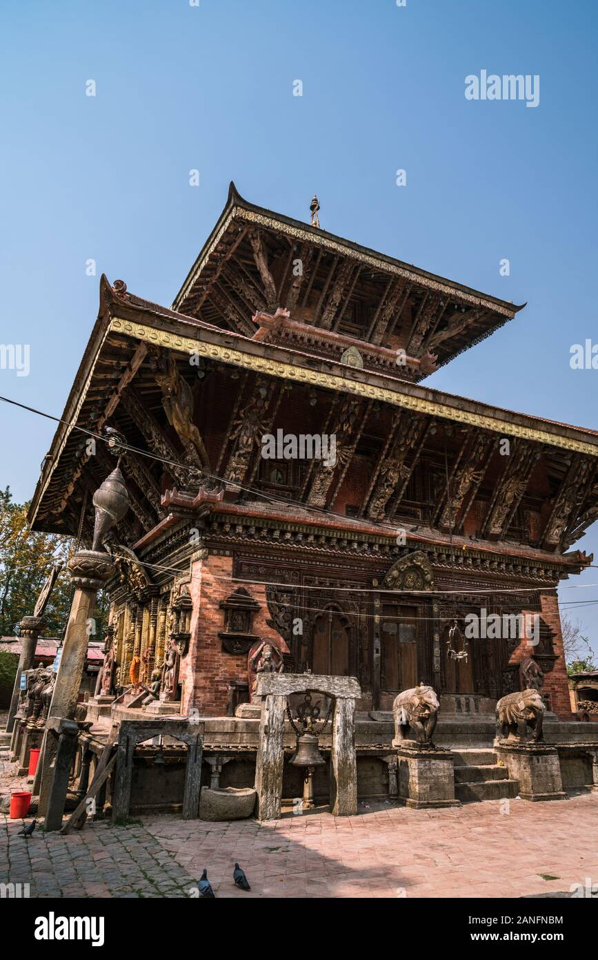 Changu Narayan Temple in Kathmandu Valley, Nepal Stock Photo - Alamy