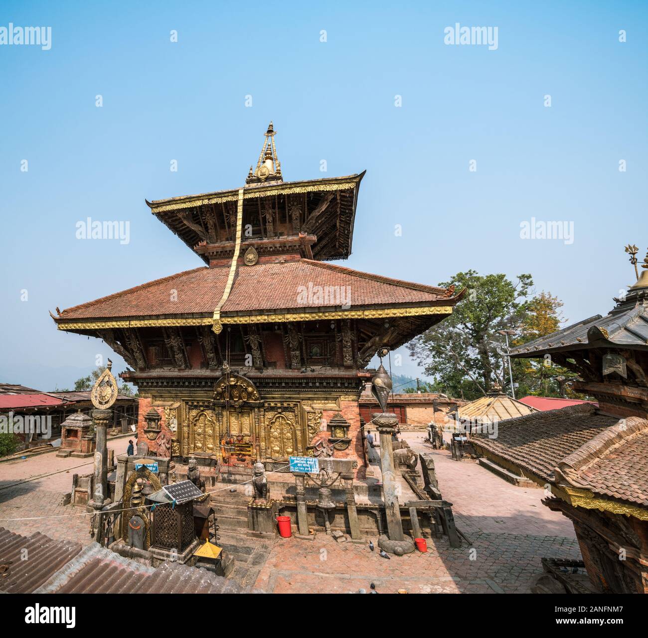 Changu Narayan Temple in Kathmandu Valley, Nepal Stock Photo - Alamy