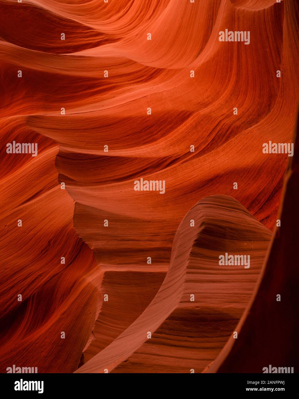 Beautiful Rock Waves in Antelope Canyon Arizona, USA Stock Photo - Alamy