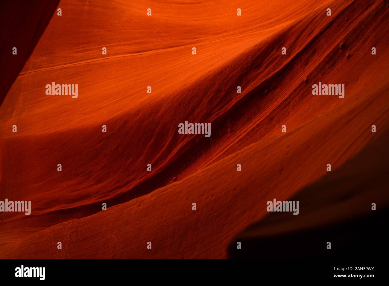 Orange Rock Waves in Antelope Canyon, Arizona, USA Stock Photo - Alamy