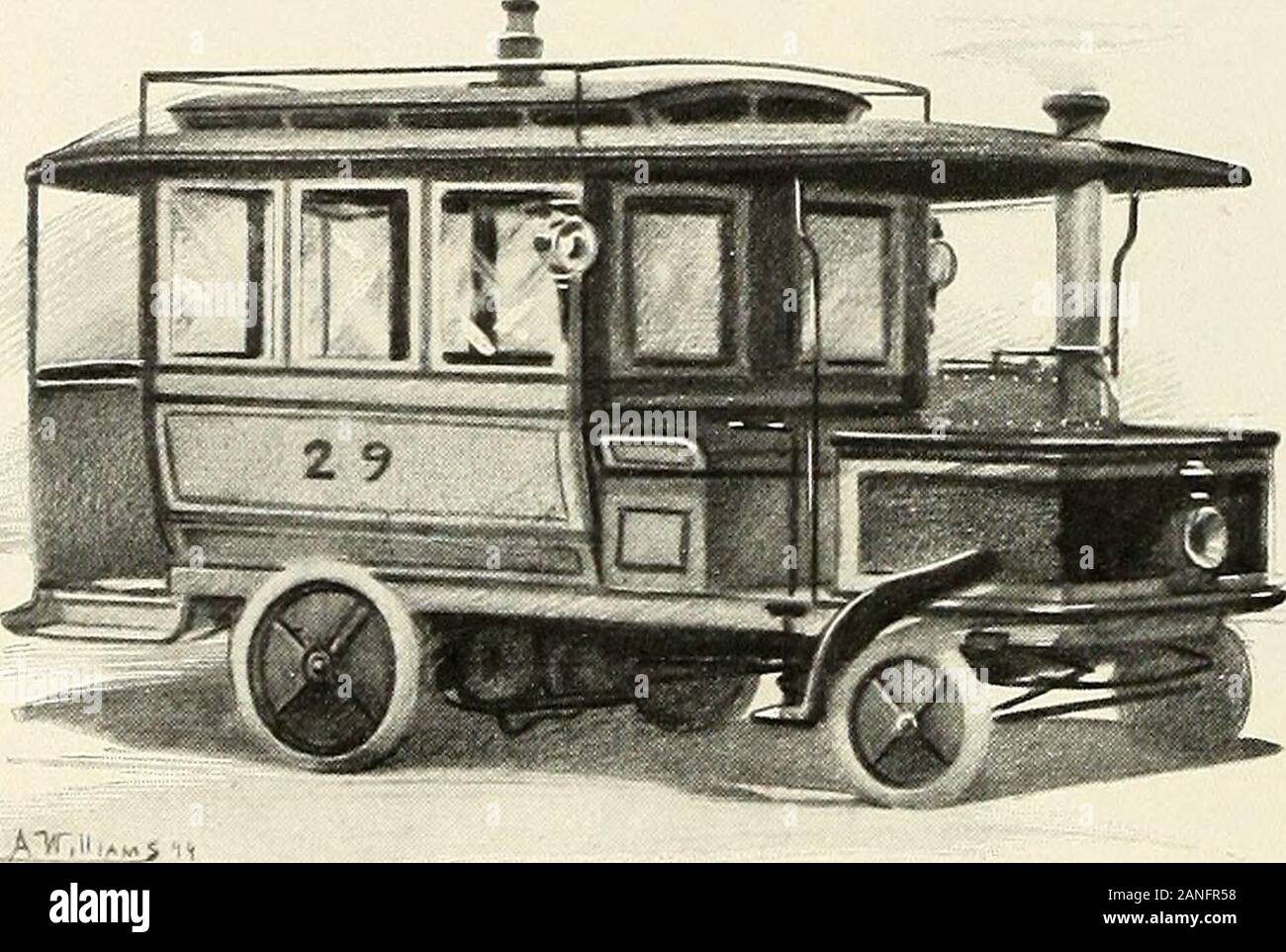 Steam omnibus hi-res stock photography and images - Alamy
