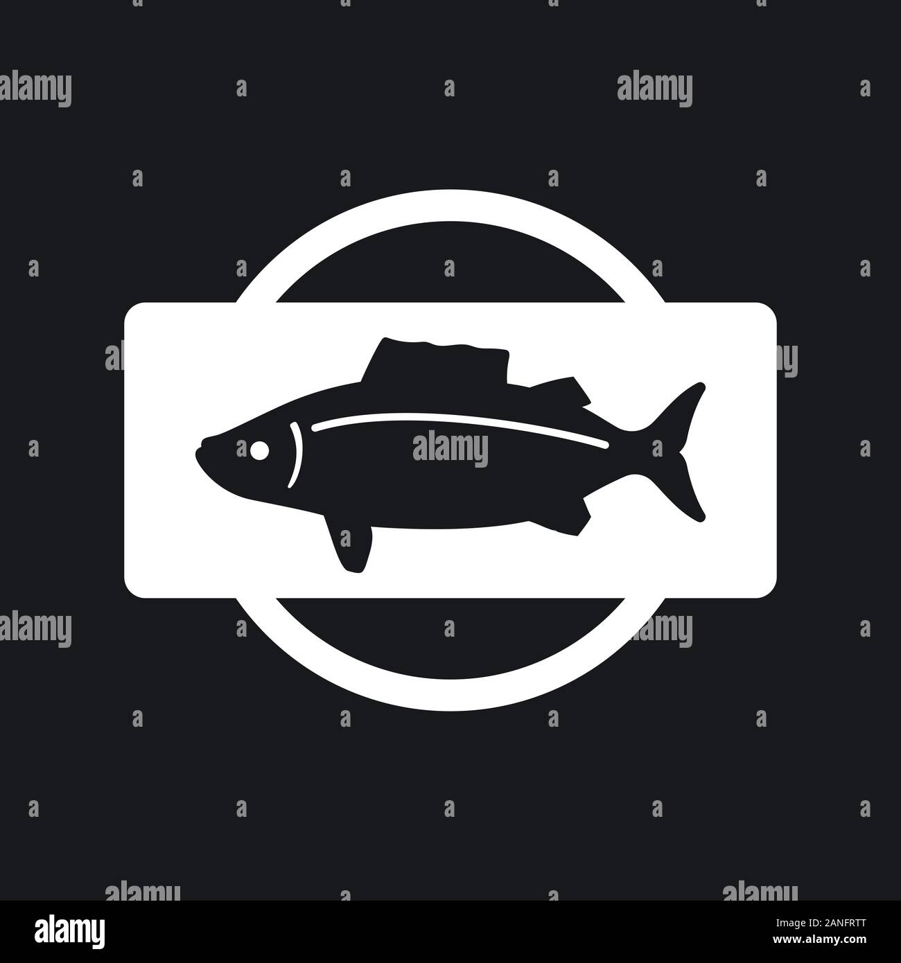 Fish Icon, vector illustration for design Stock Vector Image & Art - Alamy