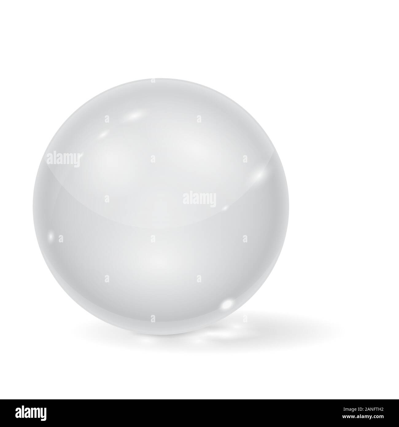 3d sphere white hi-res stock photography and images - Alamy