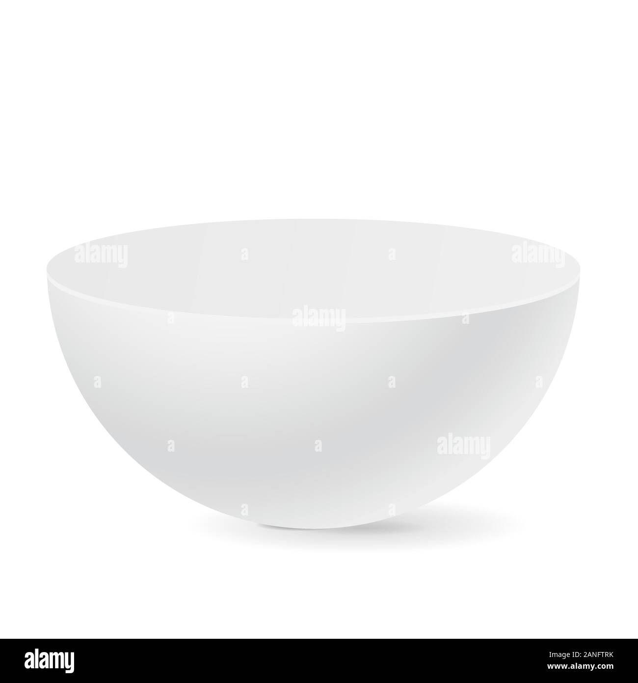 Half sphere. White 3d geometric shape Stock Vector Image & Art - Alamy