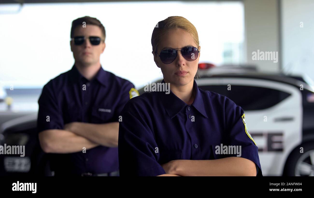 Female Police Officer Attractive High Resolution Stock Photography and ...