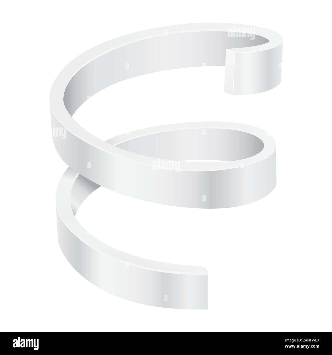 White swirl spiral Stock Vector Image & Art - Alamy