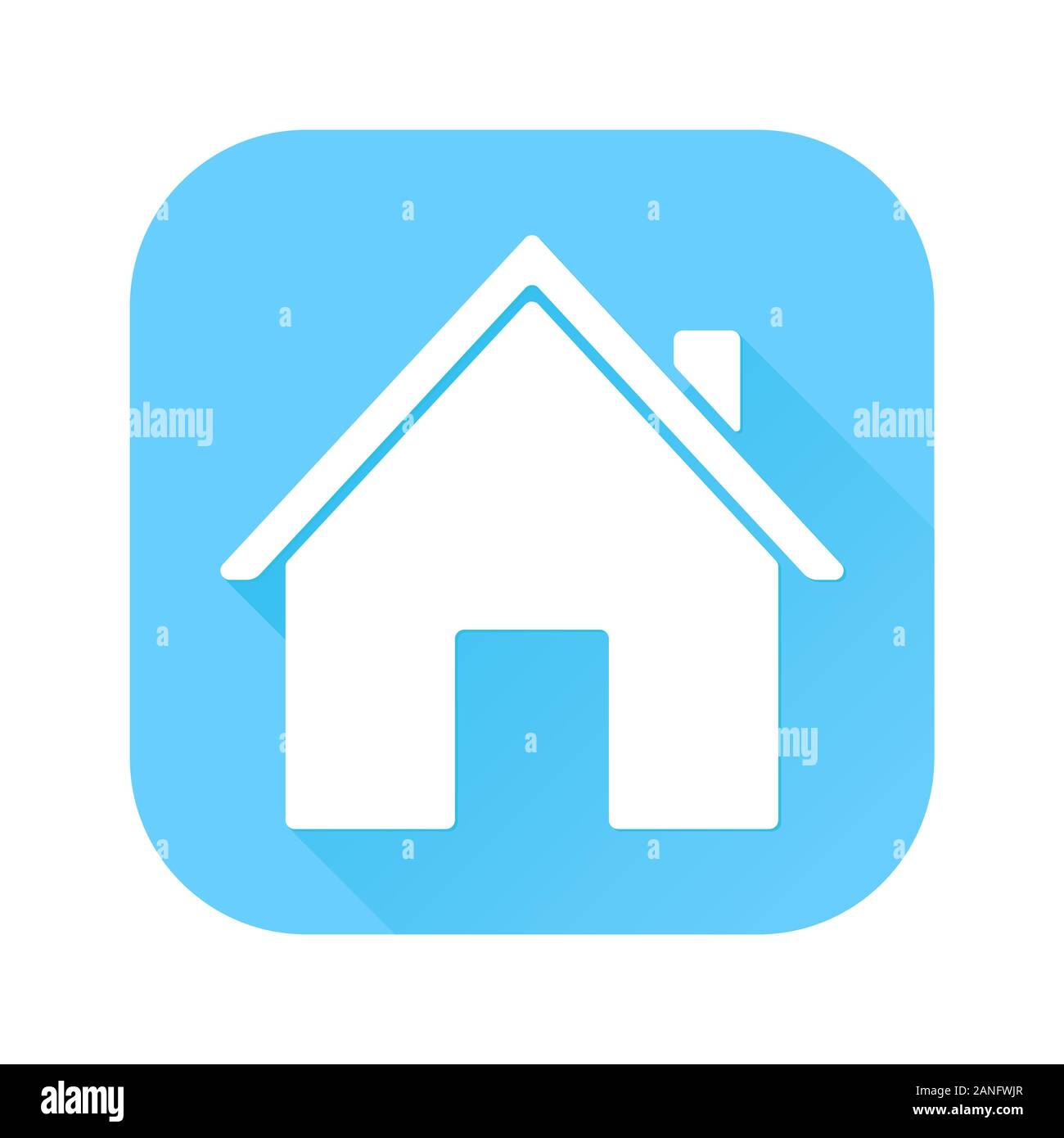 Blue cottage Stock Vector Images - Alamy