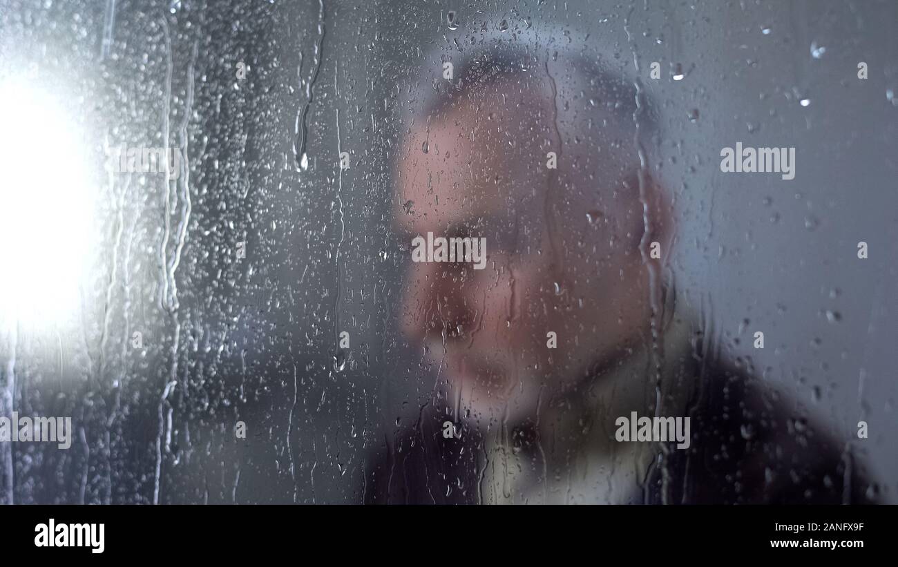 Window rain poverty sad hi-res stock photography and images - Alamy