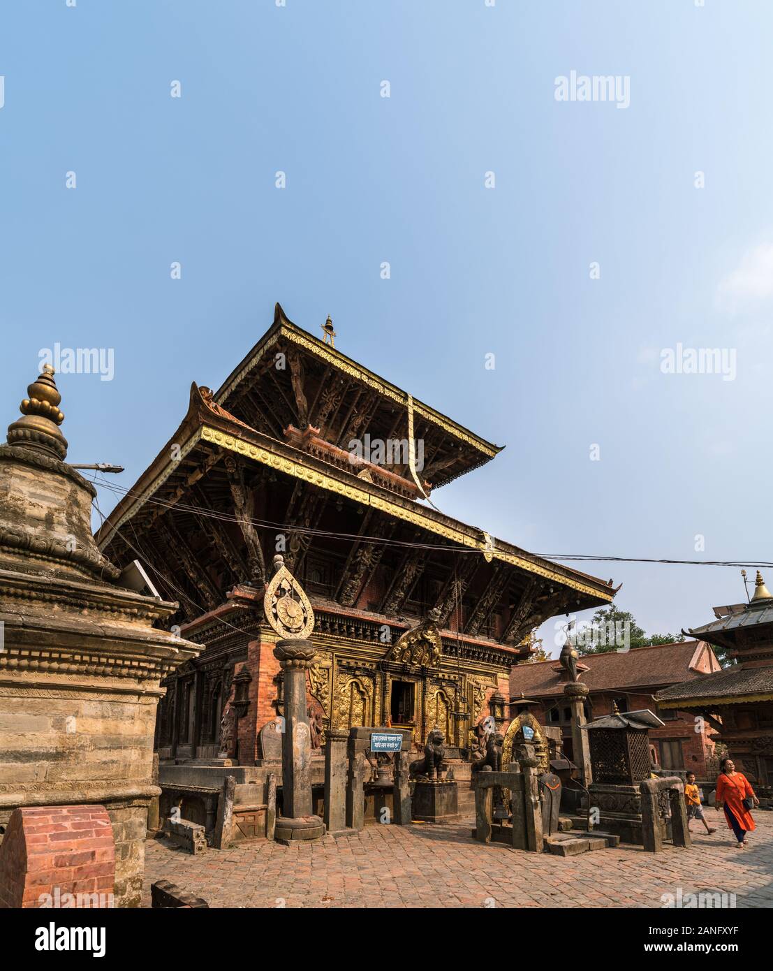Changu Narayan Temple in Kathmandu Valley, Nepal Stock Photo - Alamy